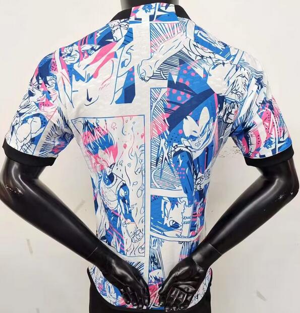 Japan 2022 World Cup Anime Match Version Shirt Soccer Jersey ...