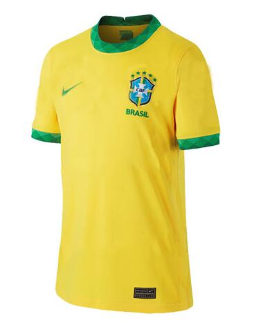 Brazil Copa America 2020 Home Match Shirt Soccer Jersey Men ...