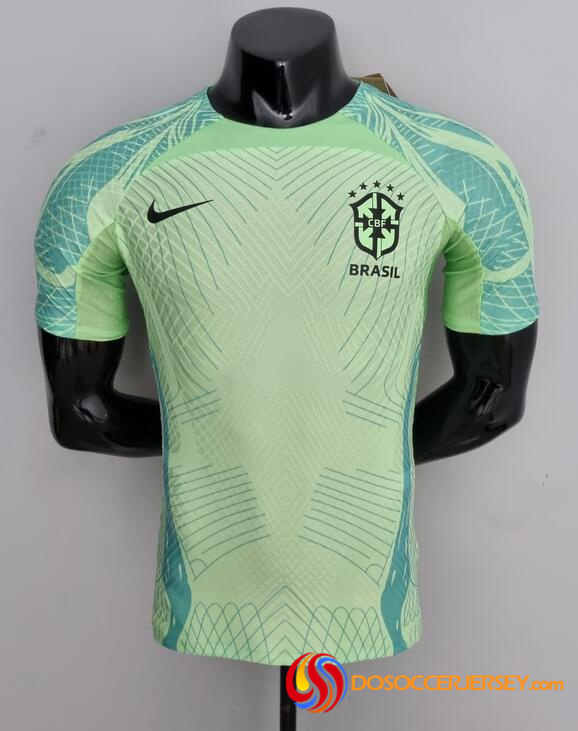 Brazil 2022/23 Green Match Version Training Shirt | Dosoccerjersey Shop