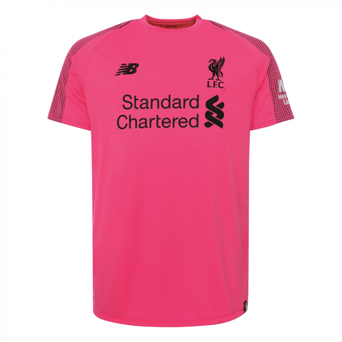 Liverpool 2018/19 Pink Goalkeeper Shirt Soccer Jersey Men ...