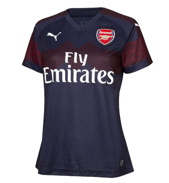 Arsenal 2018/19 Away Women's Shirt Soccer Jersey | Dosoccerjersey Shop