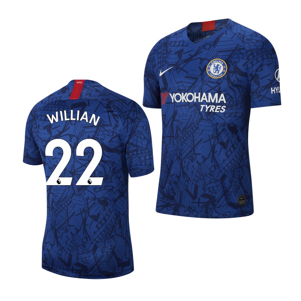 Chelsea 2019/20 Home 22 Willian Shirt Soccer Jersey | Dosoccerjersey Shop