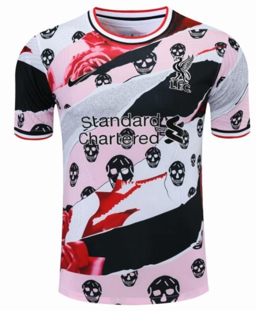 Liverpool 2021/22 Pink Training Shirt | Dosoccerjersey Shop