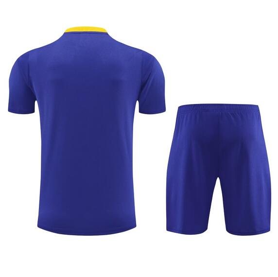 Inter Milan 2024/25 Blue Training Uniforms (Shirt+Shorts ...
