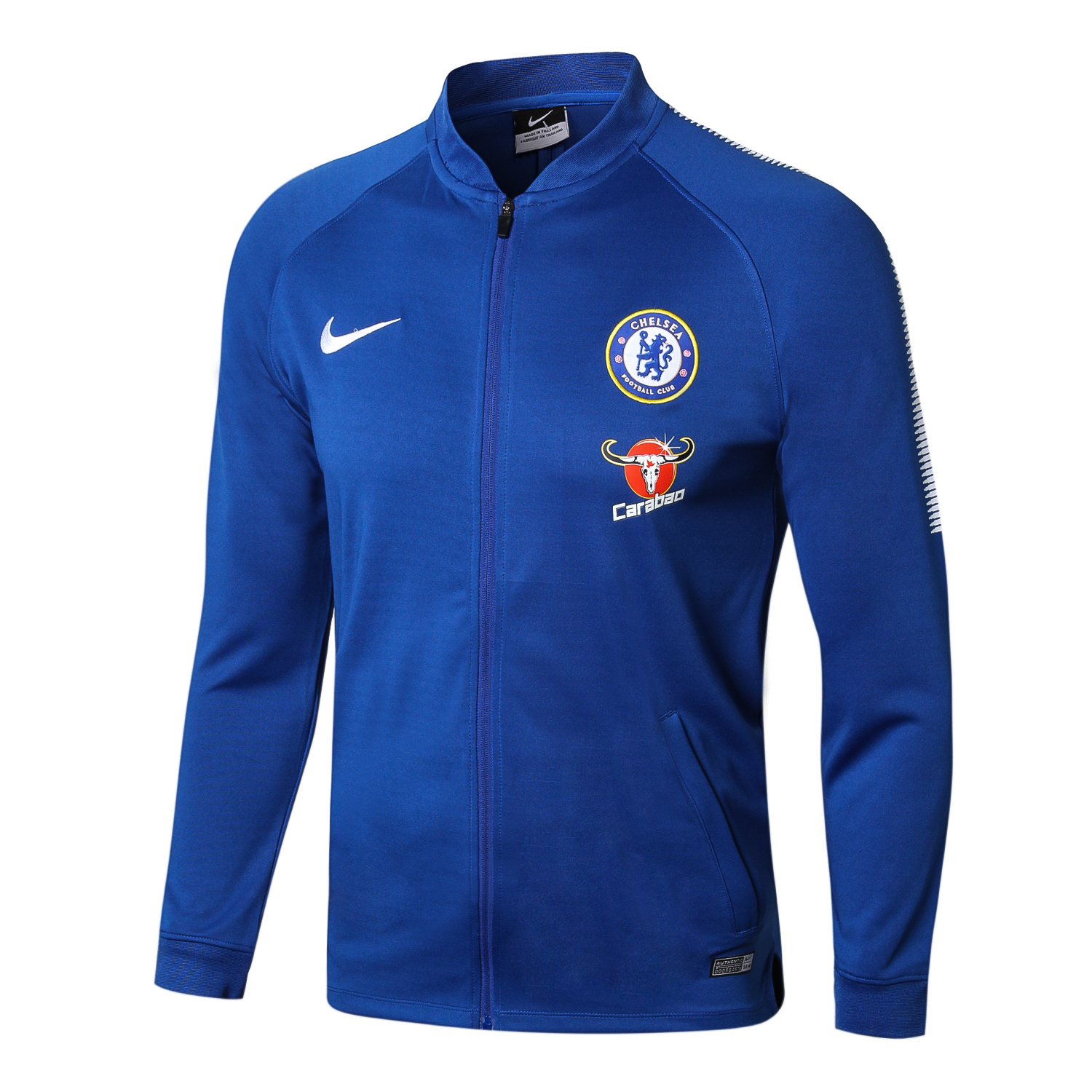 Chelsea 2017/18 Blue Track Jacket Top | Dosoccerjersey Shop