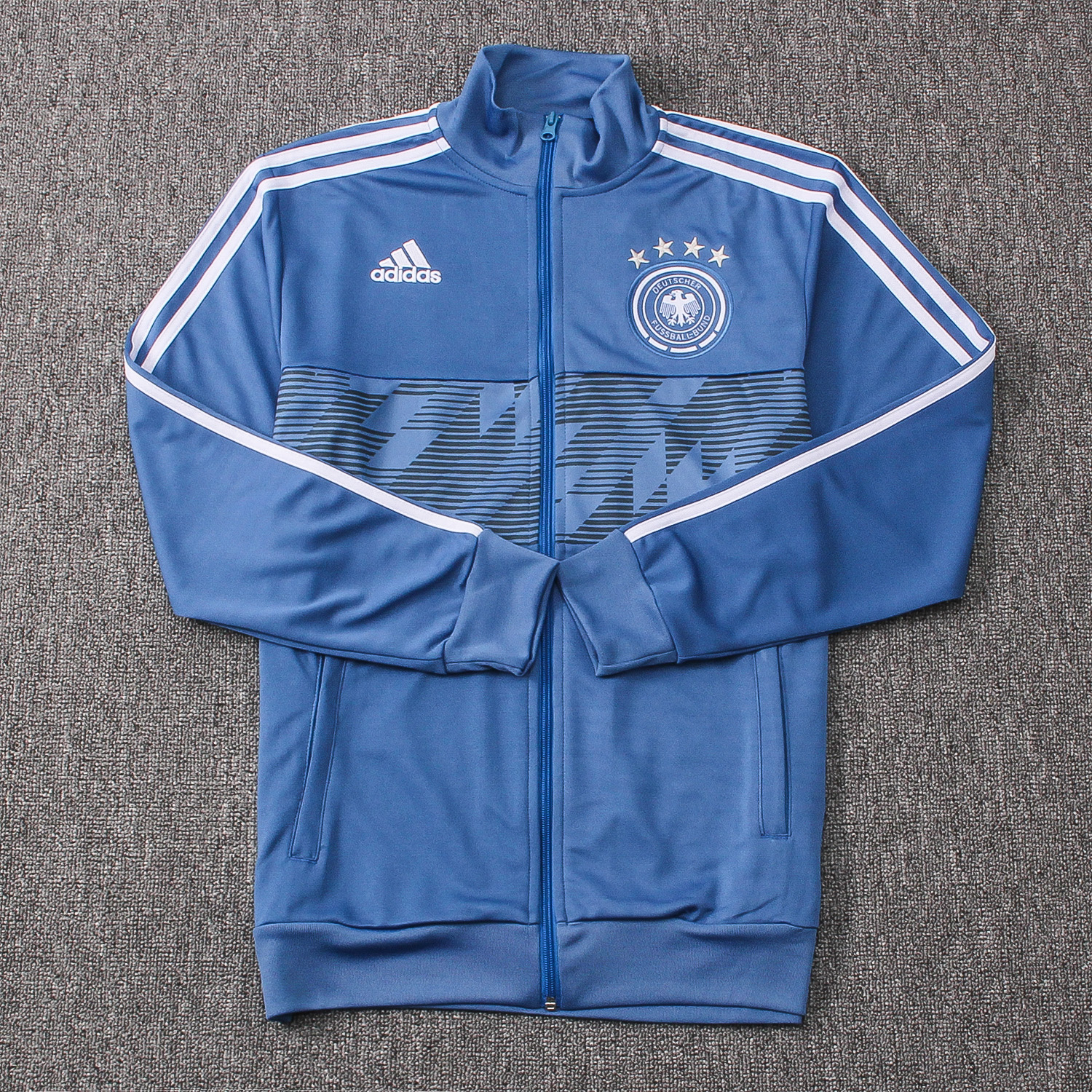 Germany 2018 World Cup Blue Training Jacket | Dosoccerjersey Shop