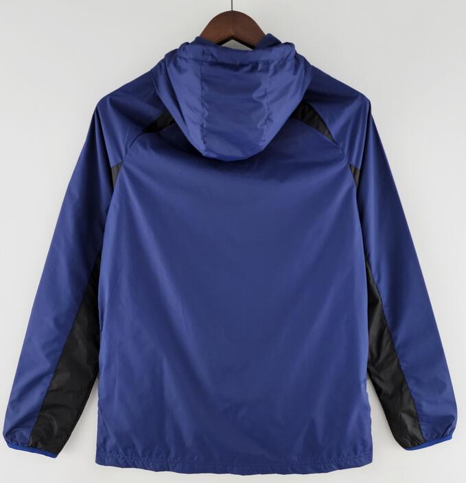 PSG 2022/23 Blue Black Jordan Windbreaker Jacket | Dosoccerjersey Shop