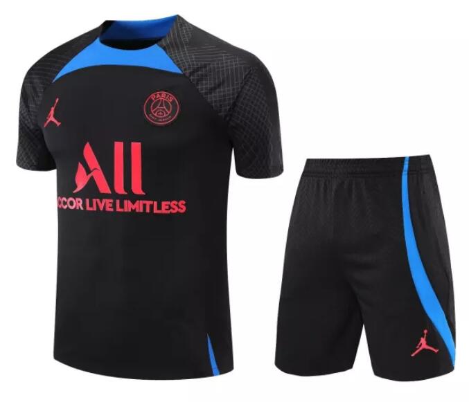 PSG 2022/23 Black Training Uniforms | Dosoccerjersey Shop