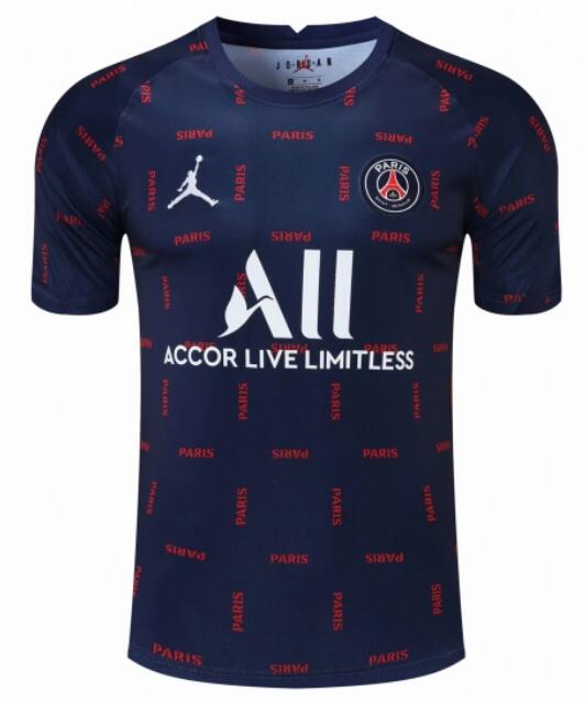 PSG 2021/22 Blue Training Shirt | Dosoccerjersey Shop