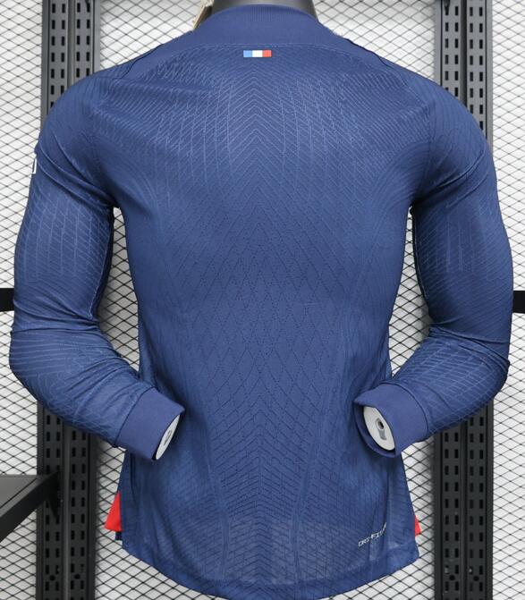 PSG 2023/24 Home Long Sleeved Match Version Shirt Soccer Jersey ...