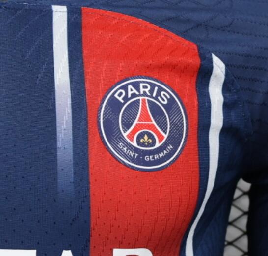 PSG 2023/24 Home Long Sleeved Match Version Shirt Soccer Jersey ...