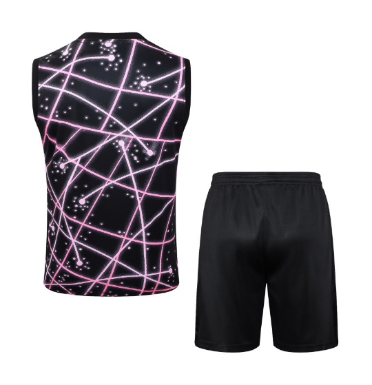 PSG 2025/26 Black Pink Vest Training Uniforms | Dosoccerjersey Shop