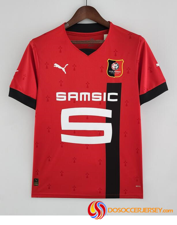 Stade Rennais 2022/23 Home Shirt Soccer Jersey | Dosoccerjersey Shop