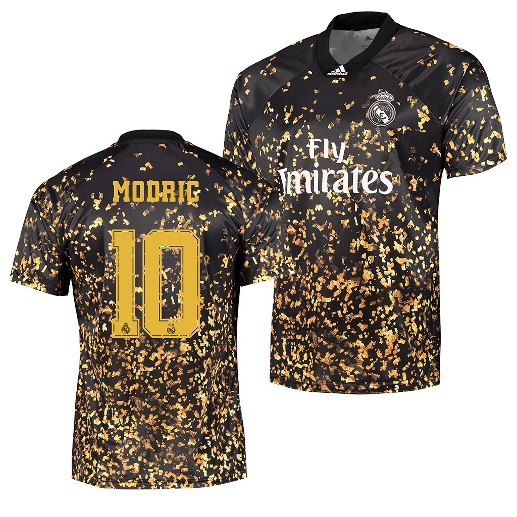 Real Madrid 2019/20 Sports EA 10 Luka Modric Shirt Soccer Jersey ...