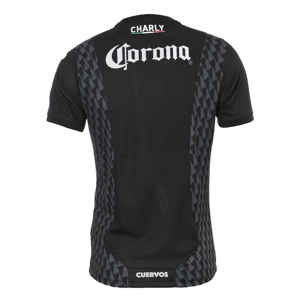 Club De Cuervos 2019/2020 Black Away Shirt Soccer Jersey ...