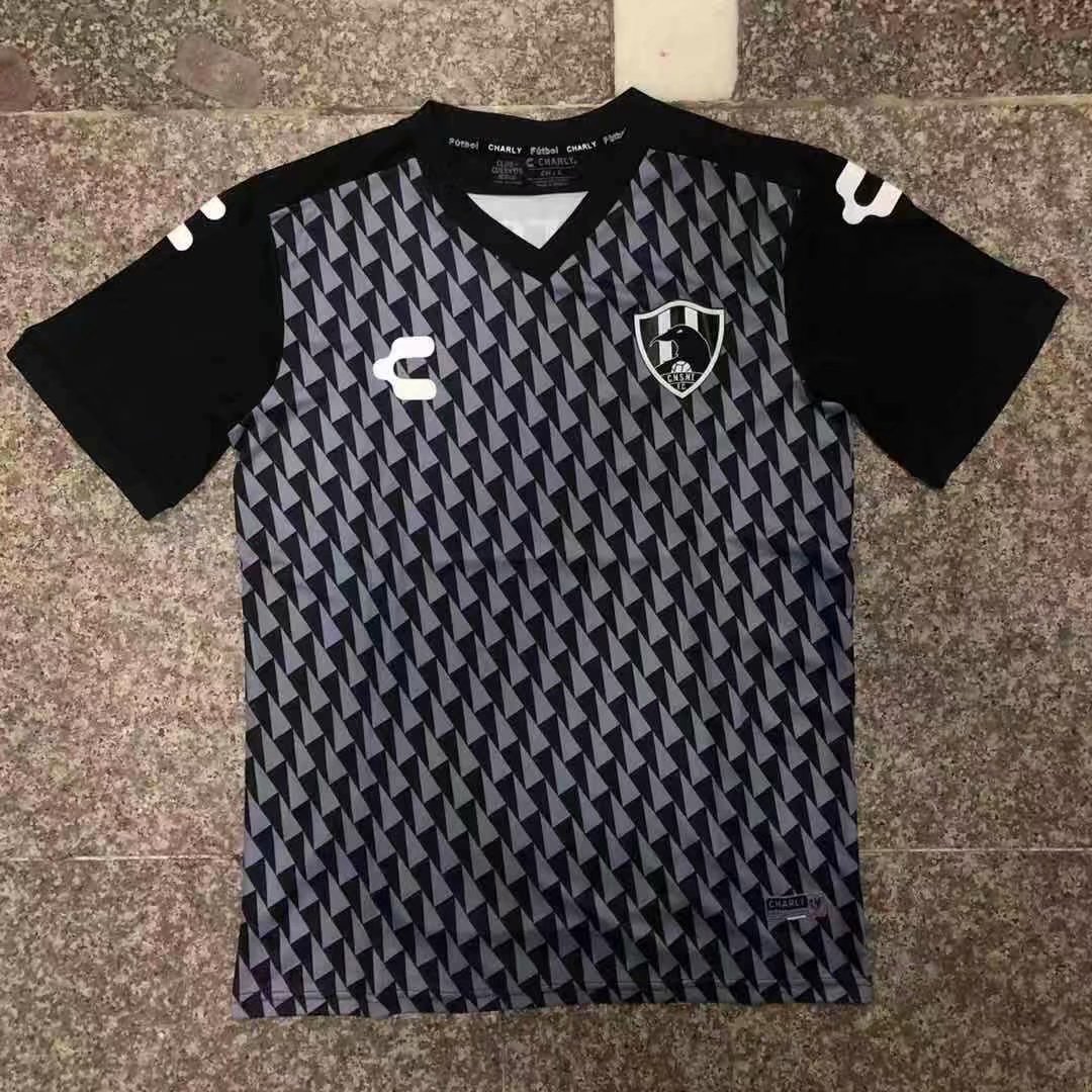 Club De Cuervos 2019/2020 Black Away Shirt Soccer Jersey ...
