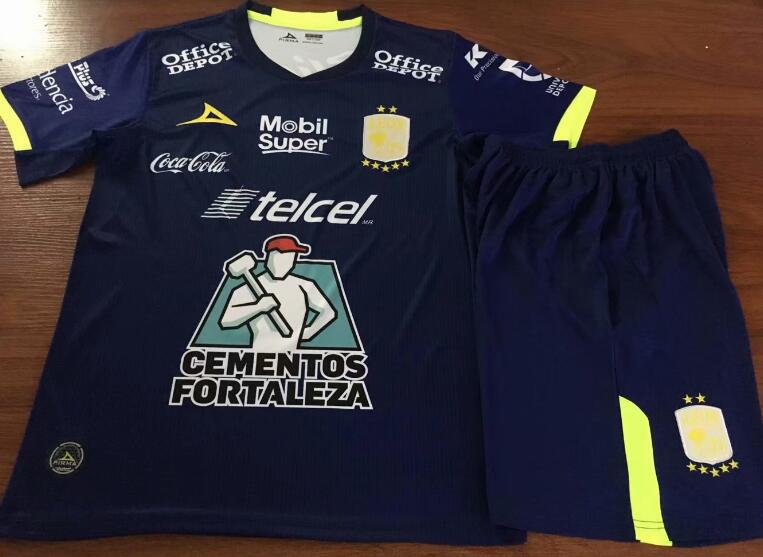 Kids Club Leon 2019/2020 Third Away Soccer Jersey Kits (Shirt+Shorts ...