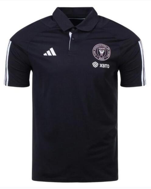 Inter Miami 2023/24 Black Polo Shirt | Dosoccerjersey Shop