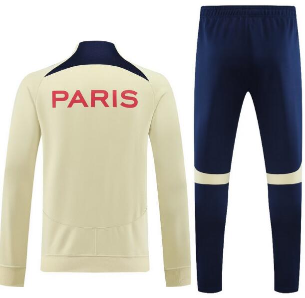 PSG 2023/24 Yellow Training Suit (Jacket+Trouser) | Dosoccerjersey Shop