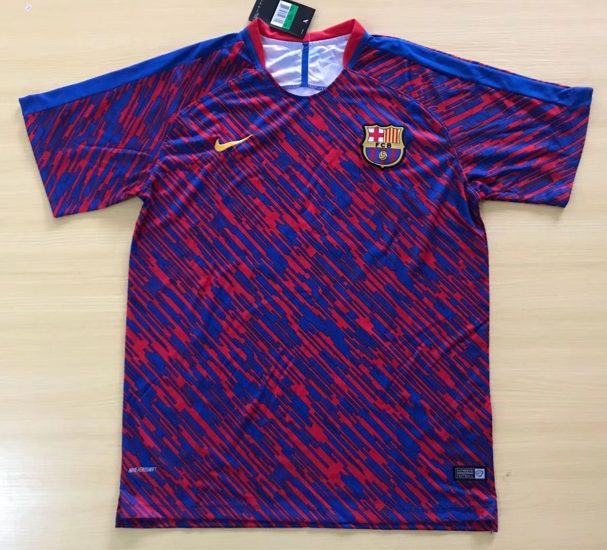 Barcelona 2018 Red Blue Training Shirt | Dosoccerjersey Shop