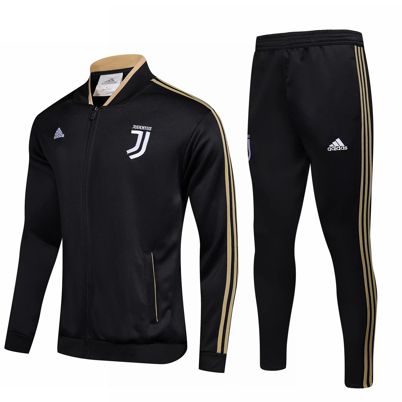 Juventus 2018/19 Black Training Suit (Jacket+Trouser) | Dosoccerjersey Shop