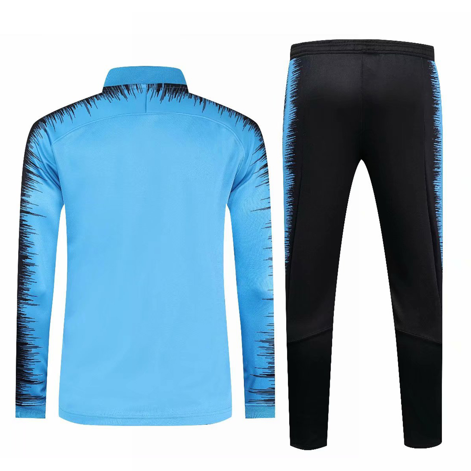 Manchester City 2018/19 Light Blue Training Suit (Jacket+Trouser ...