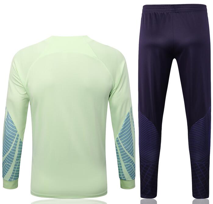 Brazil 2022 World Cup Light Green Training Suits (Jacket+Trouser ...