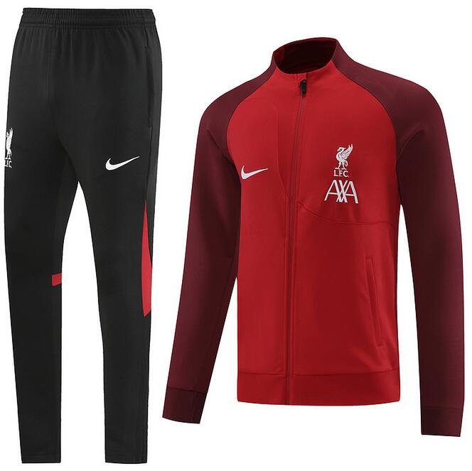 Liverpool 2022/23 Red Training Suits (Jacket+Trouser) | Dosoccerjersey Shop
