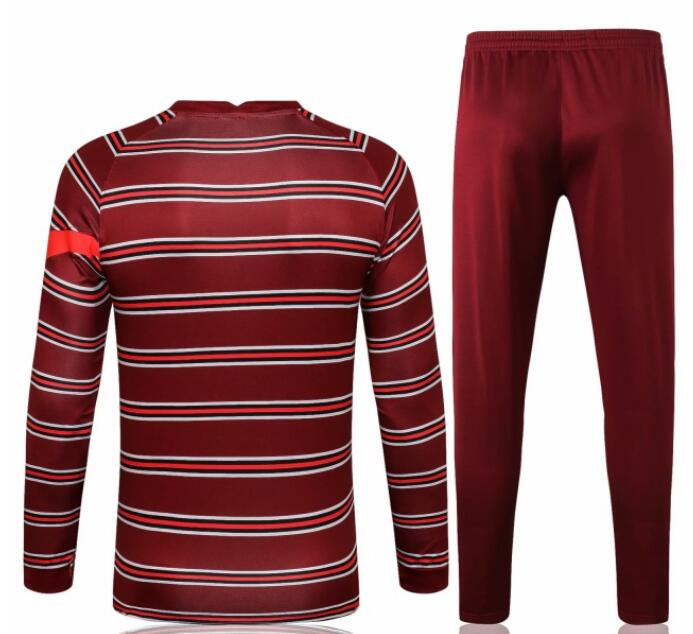 Liverpool 2021 Red Orange Training Suits (Sweatshirt+Pants ...