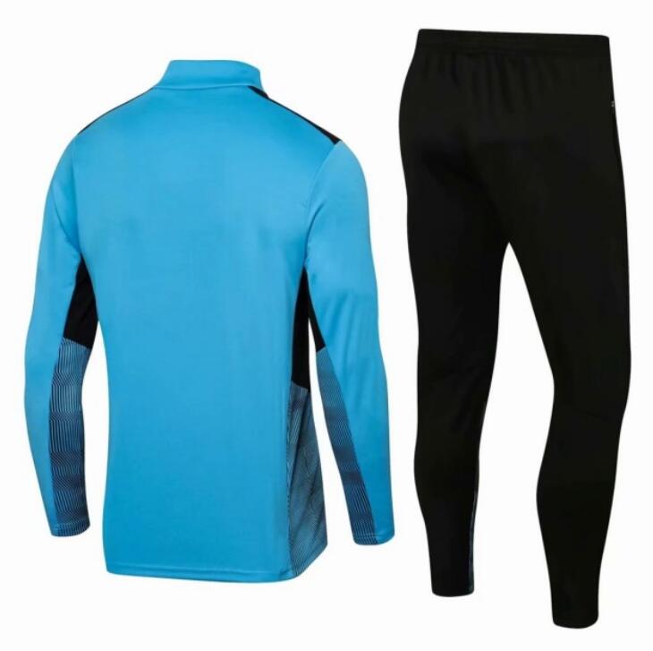 Marseilles 2021/22 Blue Training Suit (Sweatshirt+Trouser ...