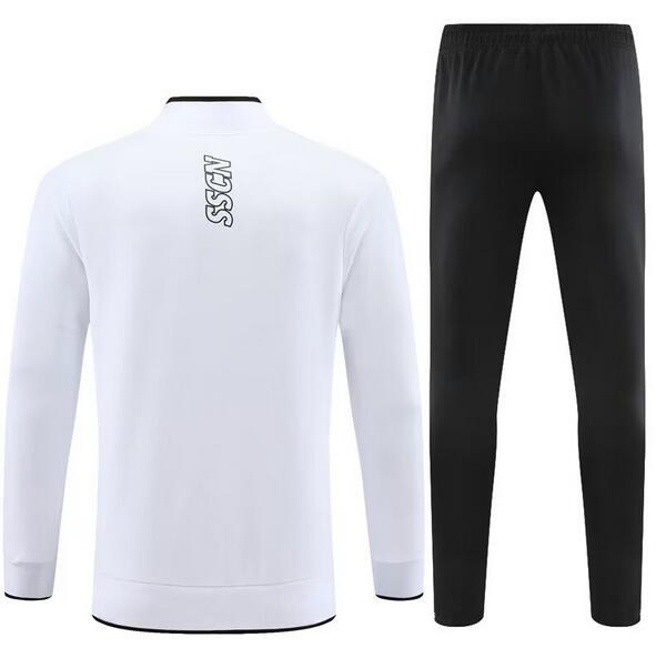Napoli 2023/24 White Training Suits (Jacket+Trouser) | Dosoccerjersey Shop