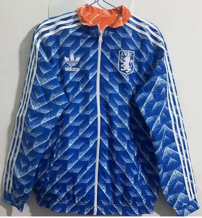 Netherlands 2023/24 Orange Blue Double-Face Windbreaker Jacket ...