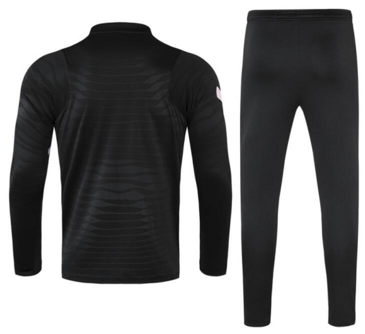 PSG 2021/22 Black Training Suits (Sweatshirt+Trouser) | Dosoccerjersey Shop