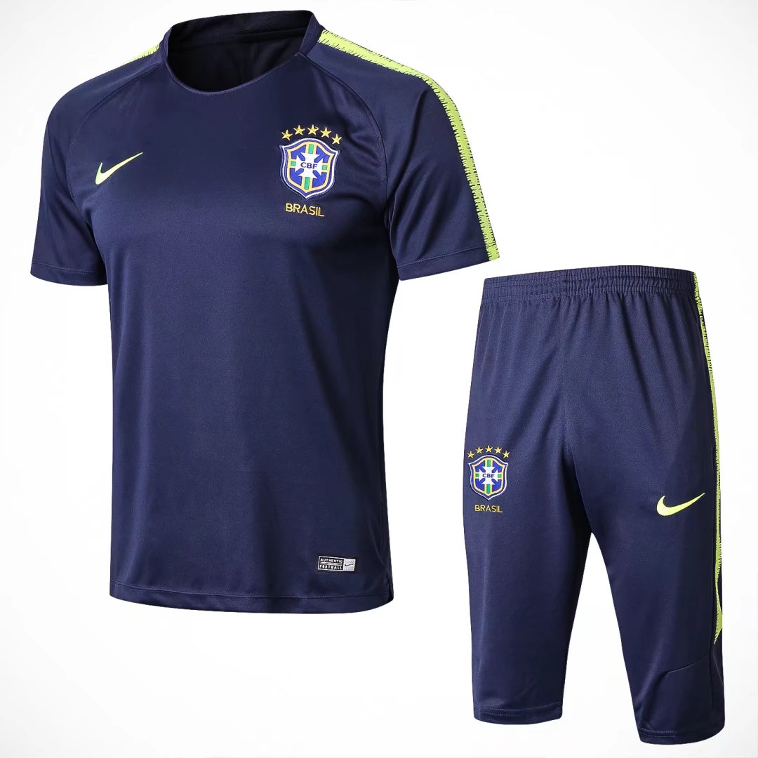 Brazil FIFA World Cup 2018 Royal Blue Short Training Suit ...
