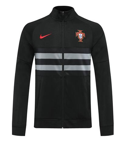Portugal 2020 Black Training Jacket | Dosoccerjersey Shop