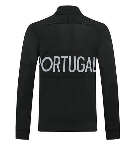 Portugal 2020 Black Training Jacket | Dosoccerjersey Shop