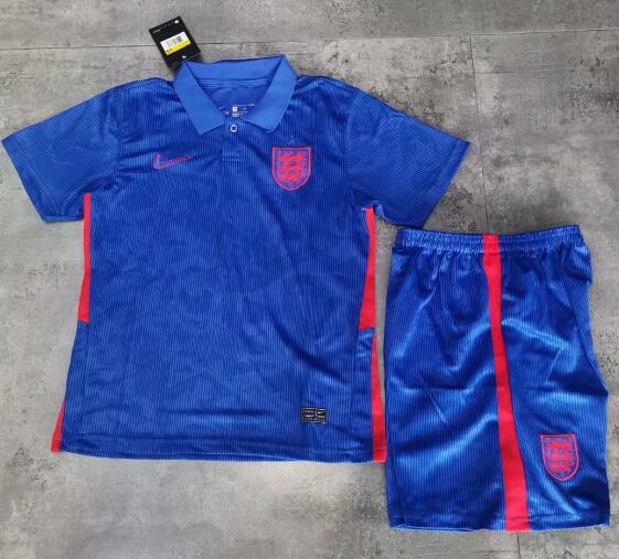 England 2020 Away Kids Soccer Kit Children Shirt And Shorts ...